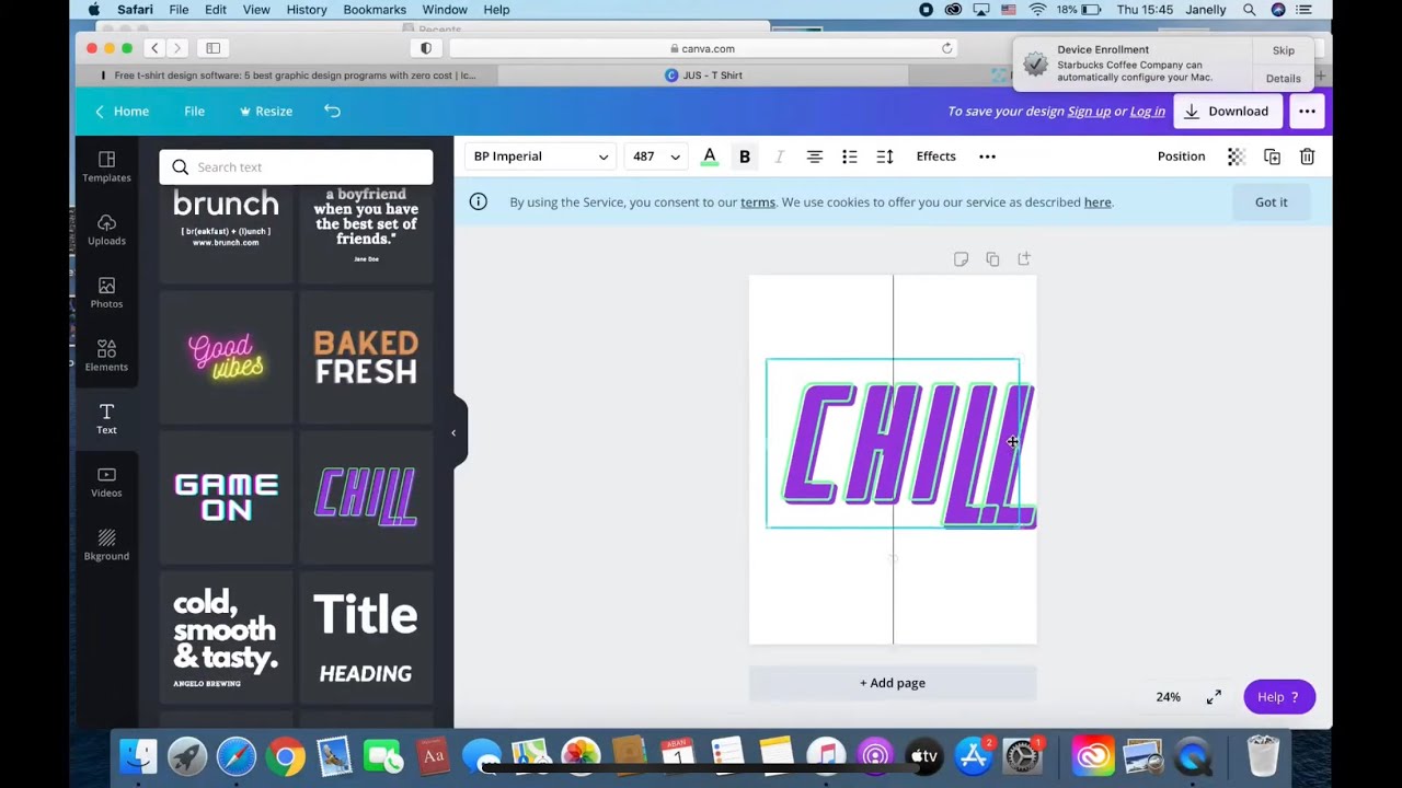 How To Use Canva + Heat Press Sample - YouTube