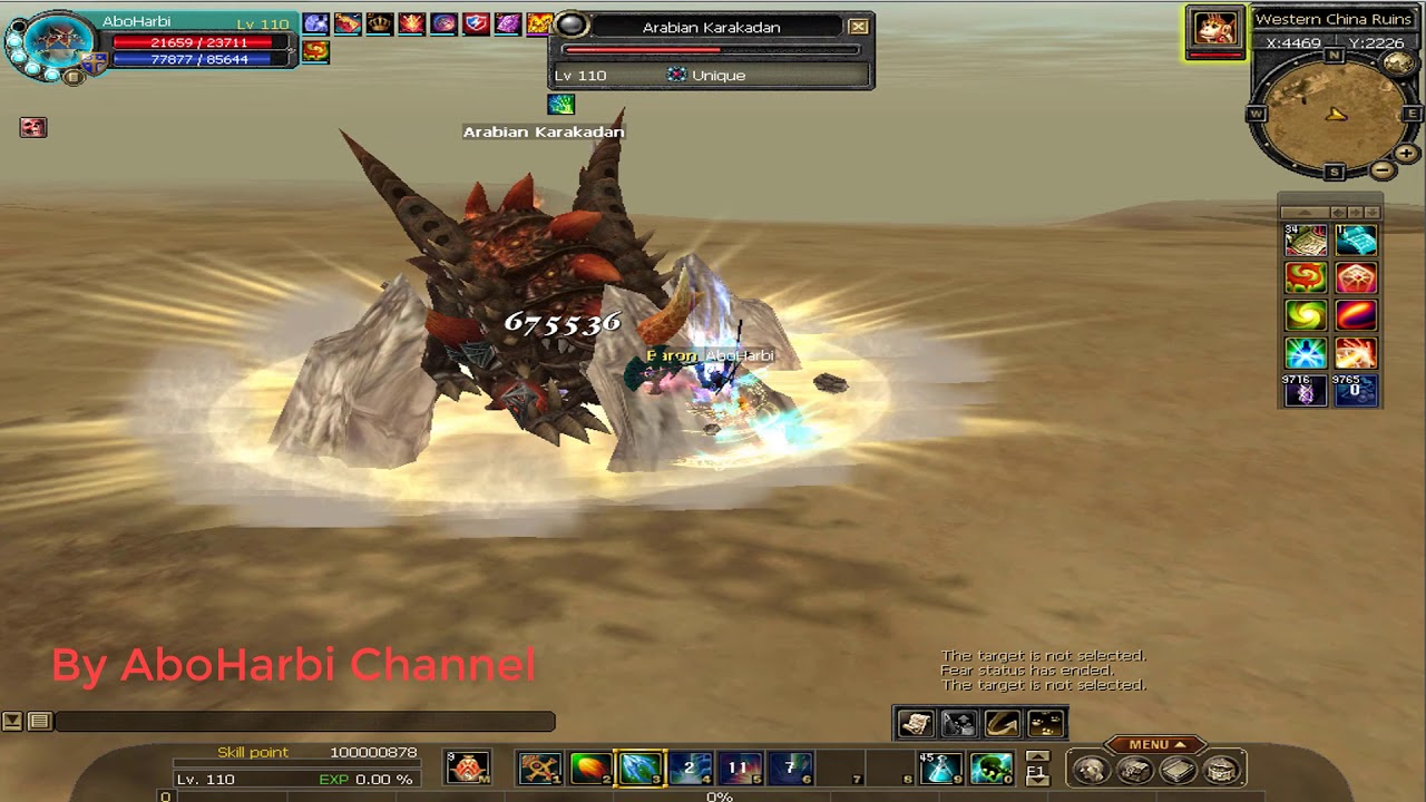 Silkroad Online Killed Arabian Karakadan - YouTube