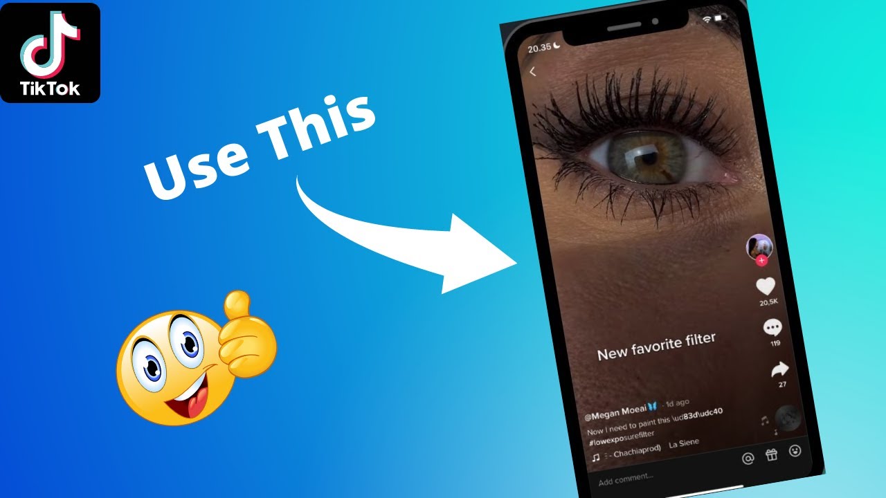 How to Use or Remove the Low Exposure Filter on TikTok 2022 | Get the ...