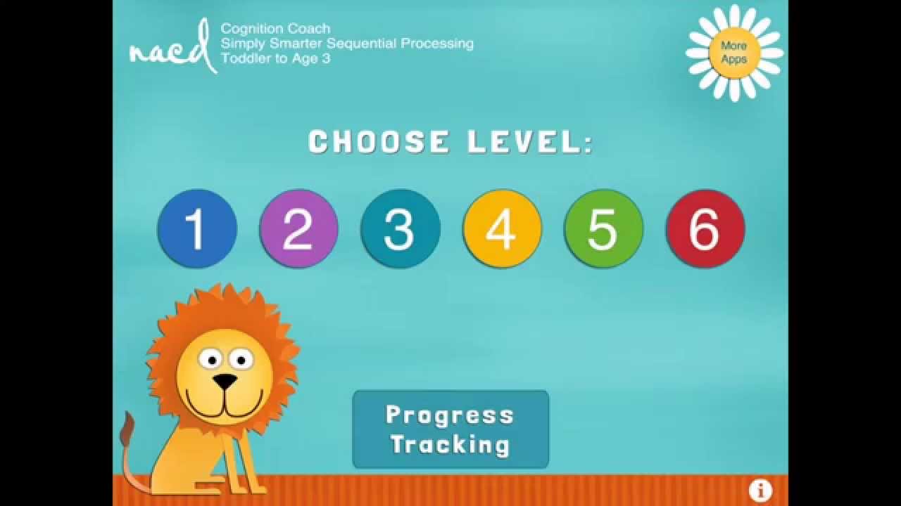 NACD Cognition Coach App - Toddlers to 3 Demo - YouTube