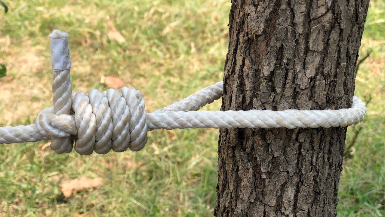 4 Super practical rope skills in life ! Everyone very Practical - YouTube