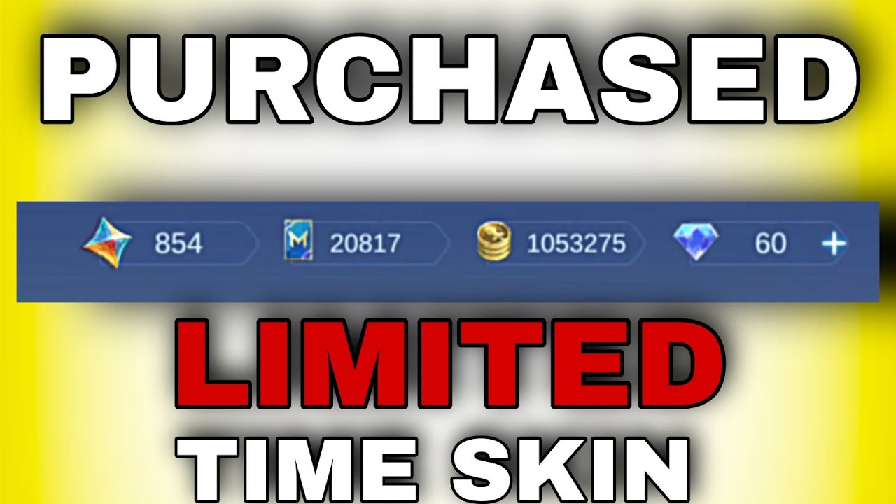PURCHASED LIMITED TIME SKIN - ALL STAR PROMO DIAMONS ~ MLBB - YouTube
