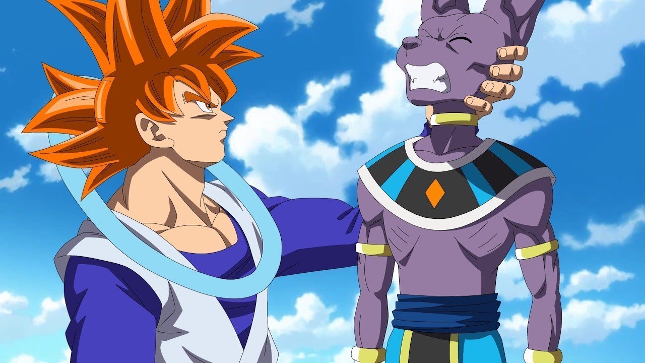 Goku Activates The Legendary Orange Form while Training with Beerus ...