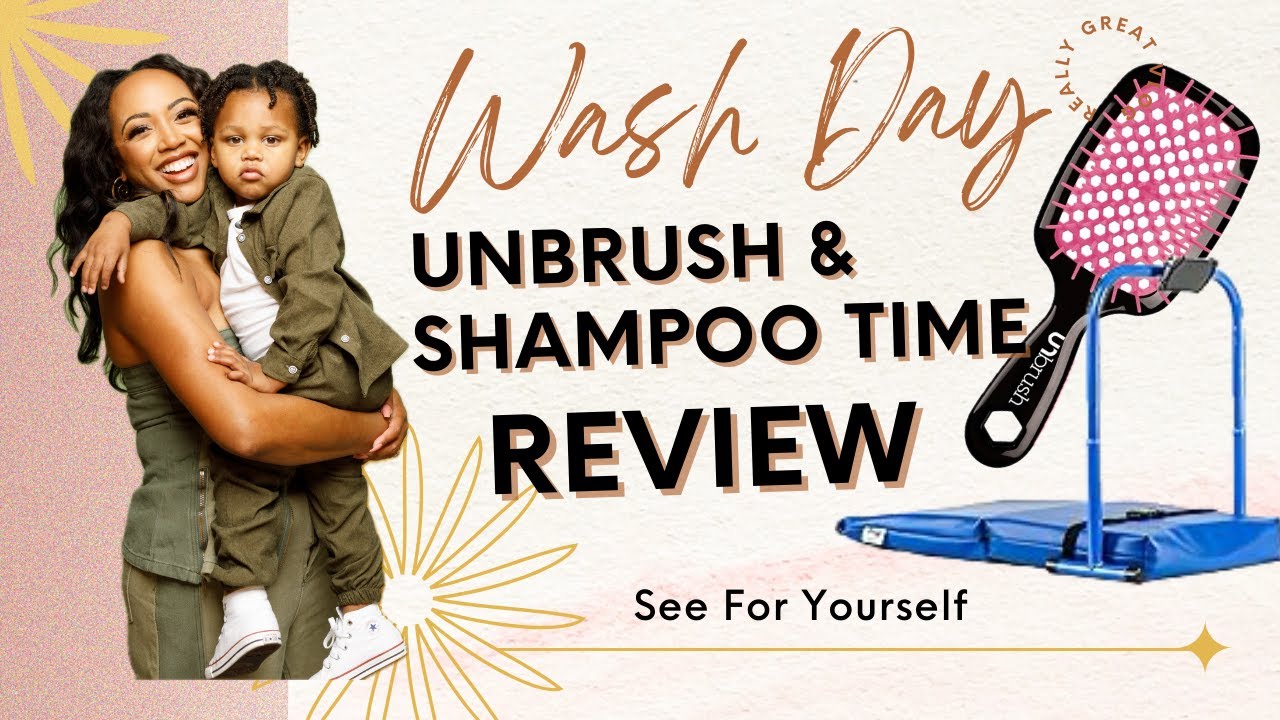 Shampoo Time Deluxe Mat and Tiktok Viral Unbrush Review - YouTube