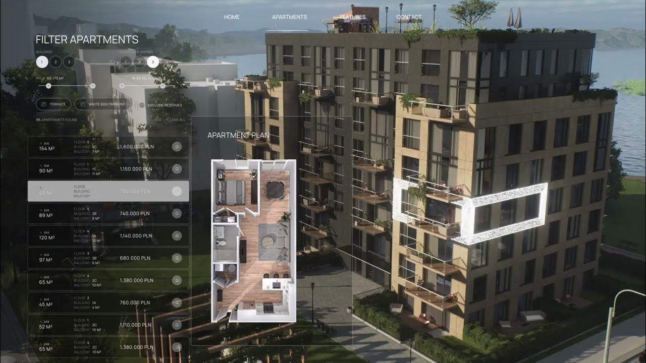 Unreal Engine 5 ArchViz Web App Template - YouTube