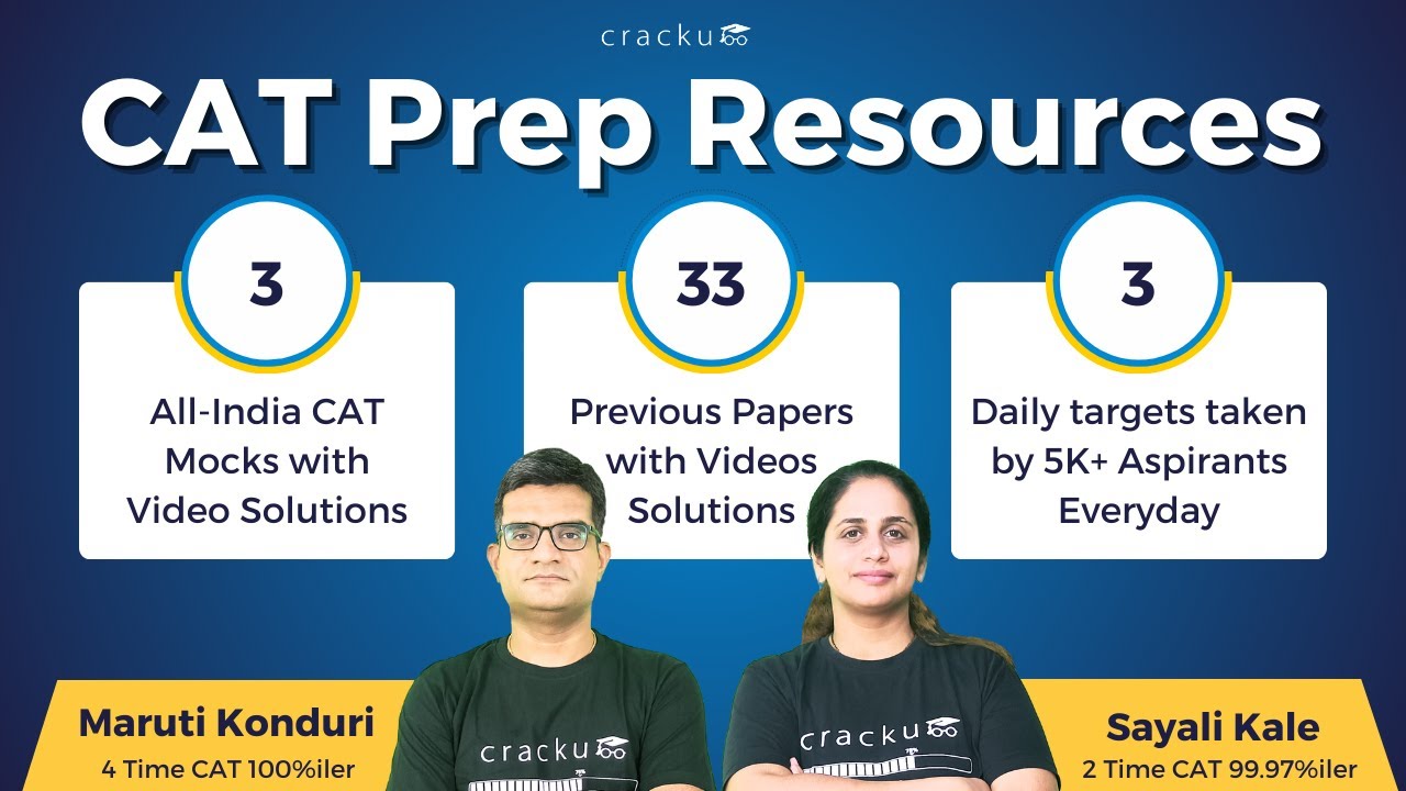 CAT 2024 Preparation Resources - Free CAT Mocks, CAT Daily Targets, CAT ...