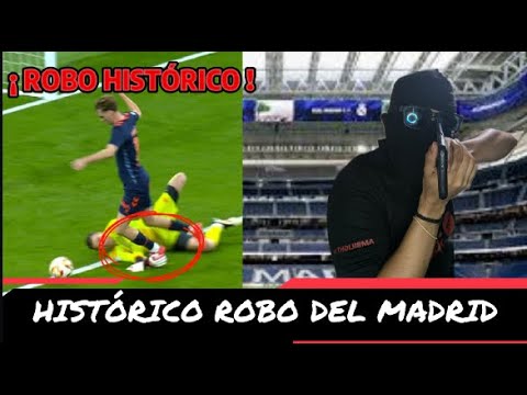 ROBO HISTORICO DEL MADRID | REAL MADRID 5 VS CELTA 2 | VERGUENZA EL ...