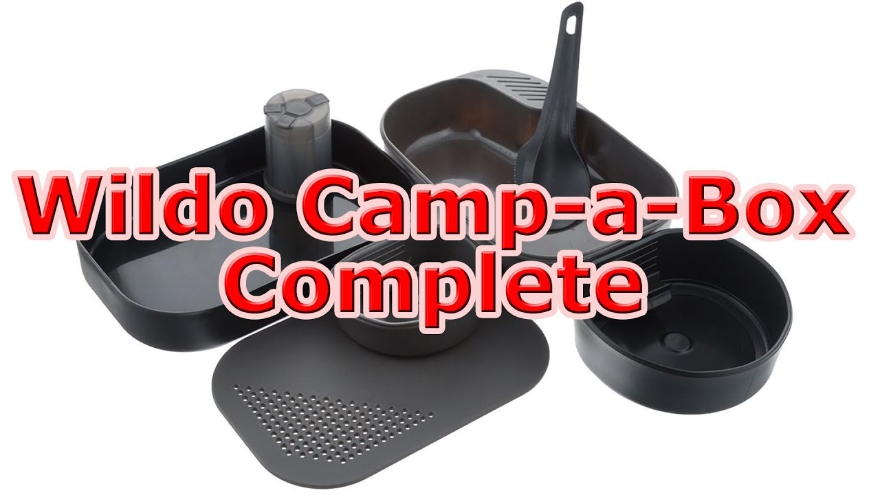 Wildo Camp-a-Box Complete - Посуда для похода [Обзор SEAL Ukraine ...