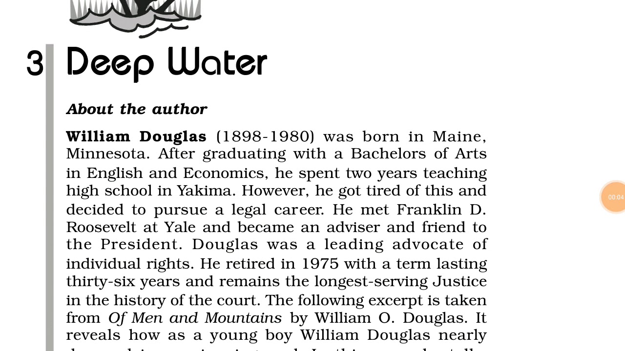 Deep Water हिंदी में part 1/2Chapter 3 Class 12th Ncert english - YouTube