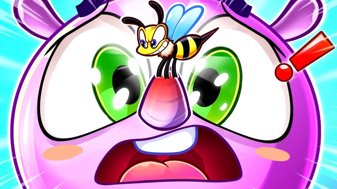 😻 My Face Itches Song 🐝 | Funny Kids Songs 😻🐨🐰🦁 And Nursery Rhymes by ...