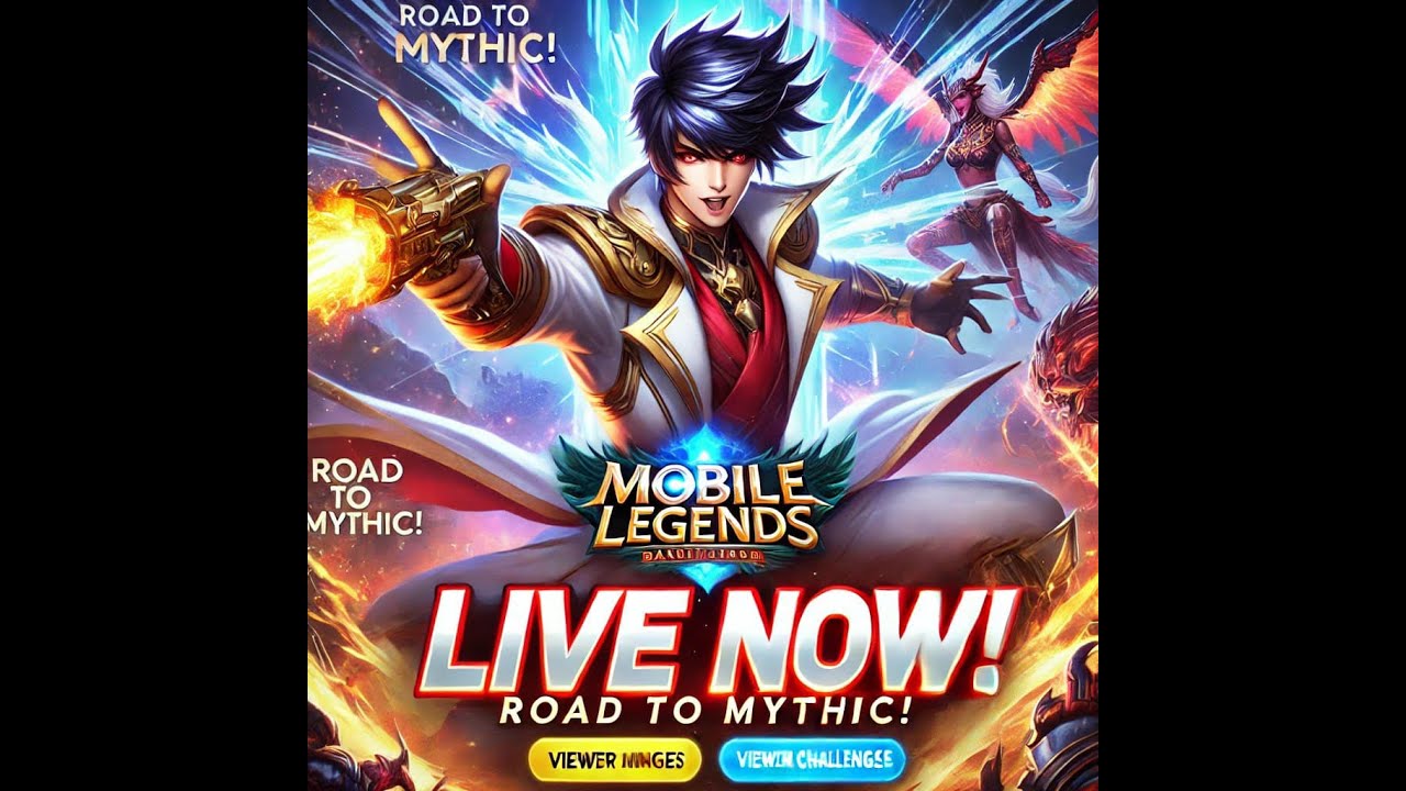 "Road to Mythic! 🌟 Join the Adventure in MLBB Live!" - YouTube