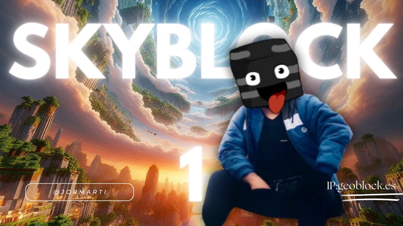 Minecraft skyblock ip:geoblock.es - YouTube
