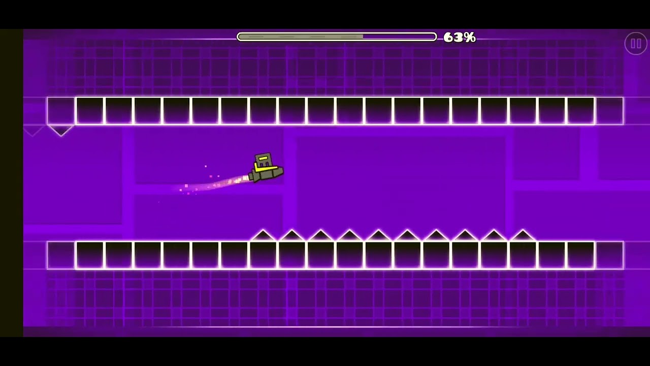 Back on track geometry dash. - YouTube