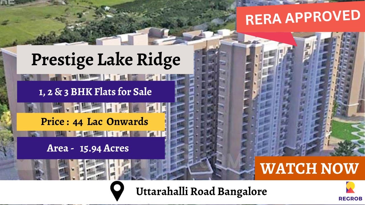 Prestige Lake Ridge 2.5 BHK Sample Flat | ☎8792740337 | Flats for sale ...