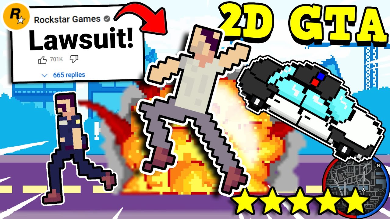 I Made GTA 2D - YouTube