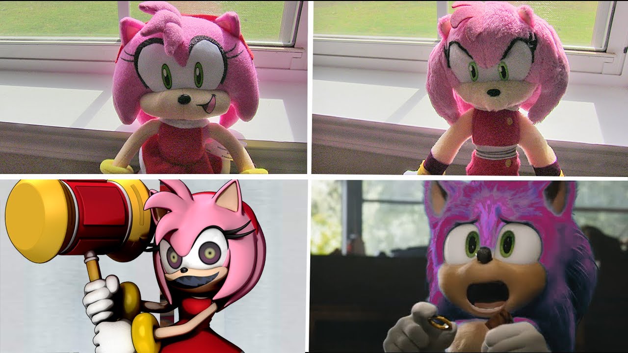 Sonic Movie But With Amy x Choose Favorite Design in Plush (uh meow ...