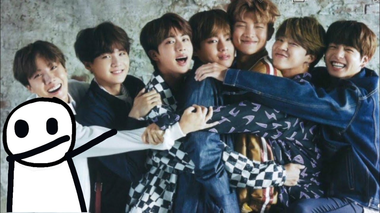 BTS song-permission to dance/Animated dance - YouTube