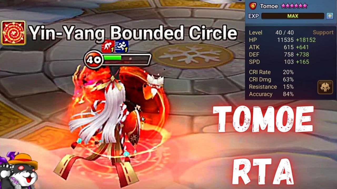 The Power Of Tomoe (Fire Onmyouji) In RTA Summoners War - YouTube