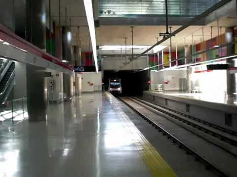 Die U-Bahn von Palma de Mallorca / El metro de Palma (09.04.2010) - YouTube