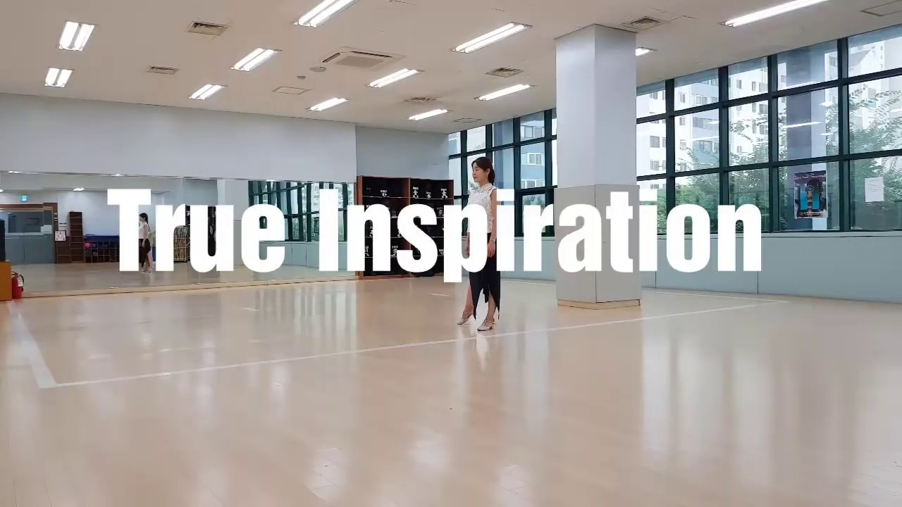True Inspiration Line Dance - YouTube