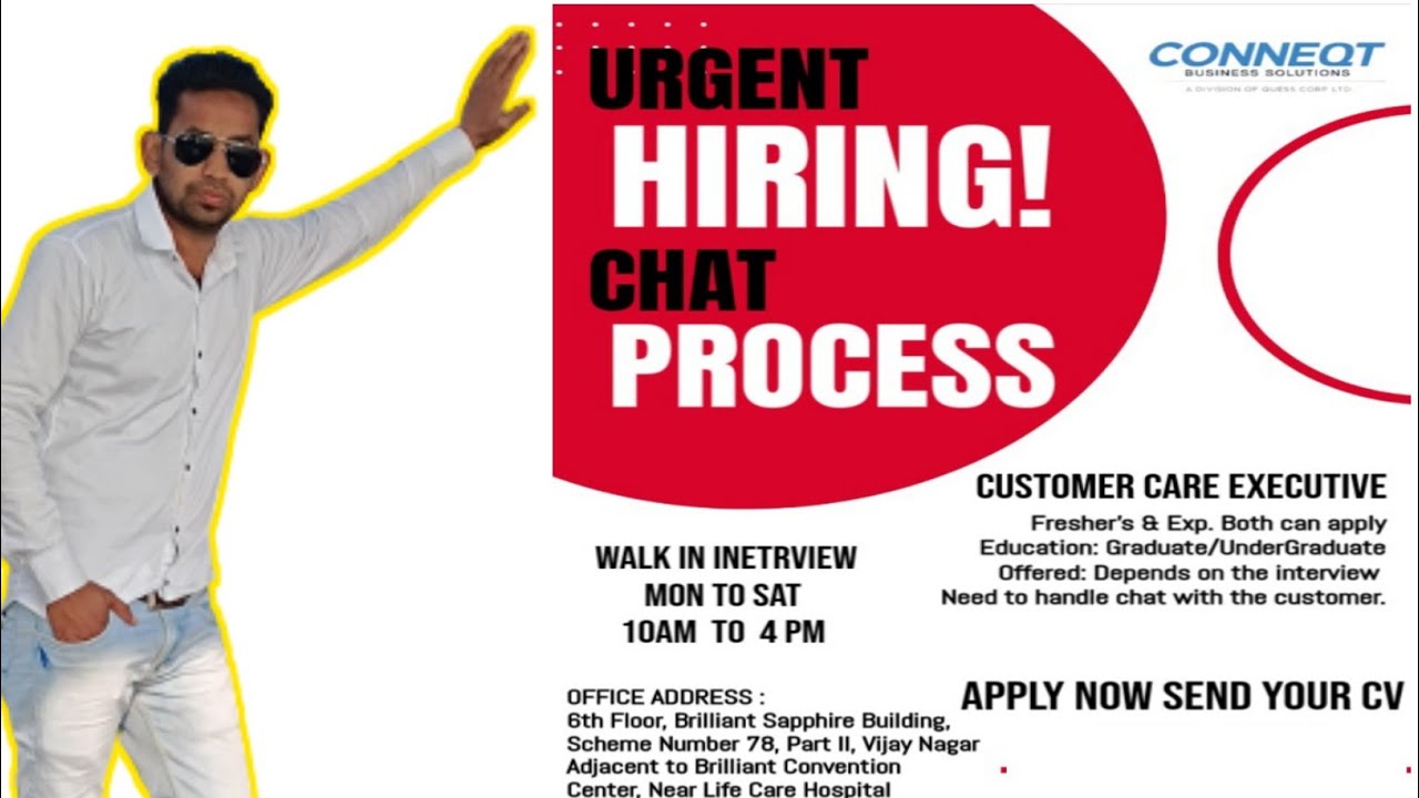Q Connect Is Hiring For Chat Process || Jobs in Q Connect Indore Branch ...