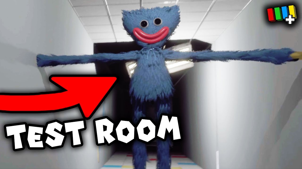 UNUSED Huggy Wuggy Jumpscare Room leftover in Poppy Playtime - YouTube