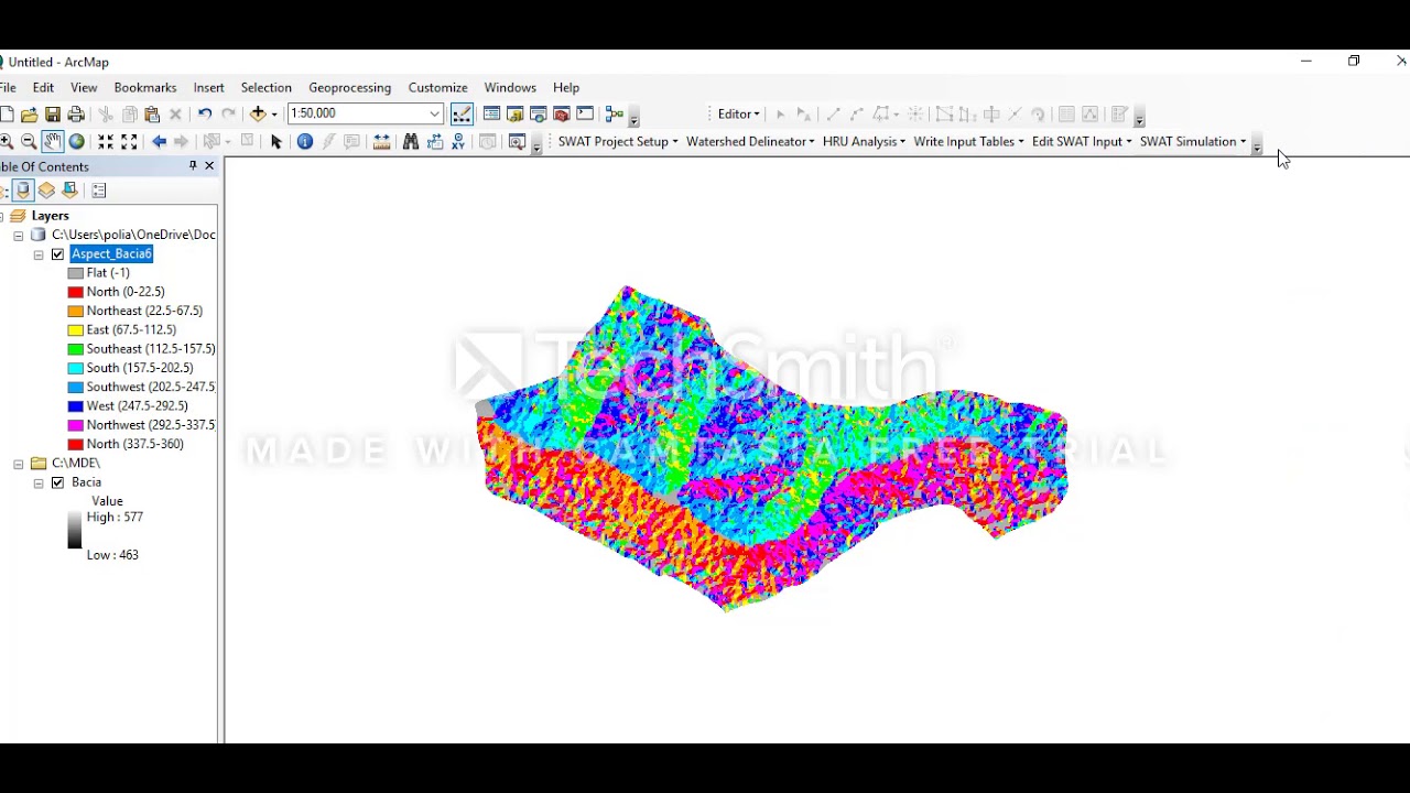 Mapa de Aspect no ArcGIS - YouTube