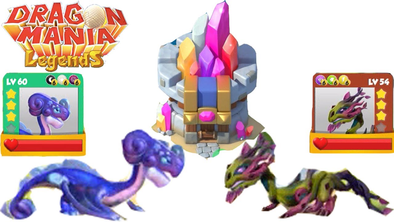 Enchant Dragon battle - Stardust dragon Vs Briar dragon - dragon mania ...