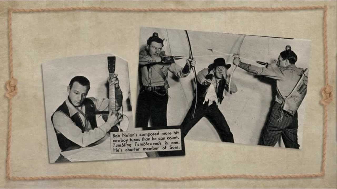 The West is in My Soul-- Bob Nolan and the Sons of the Pioneers - YouTube