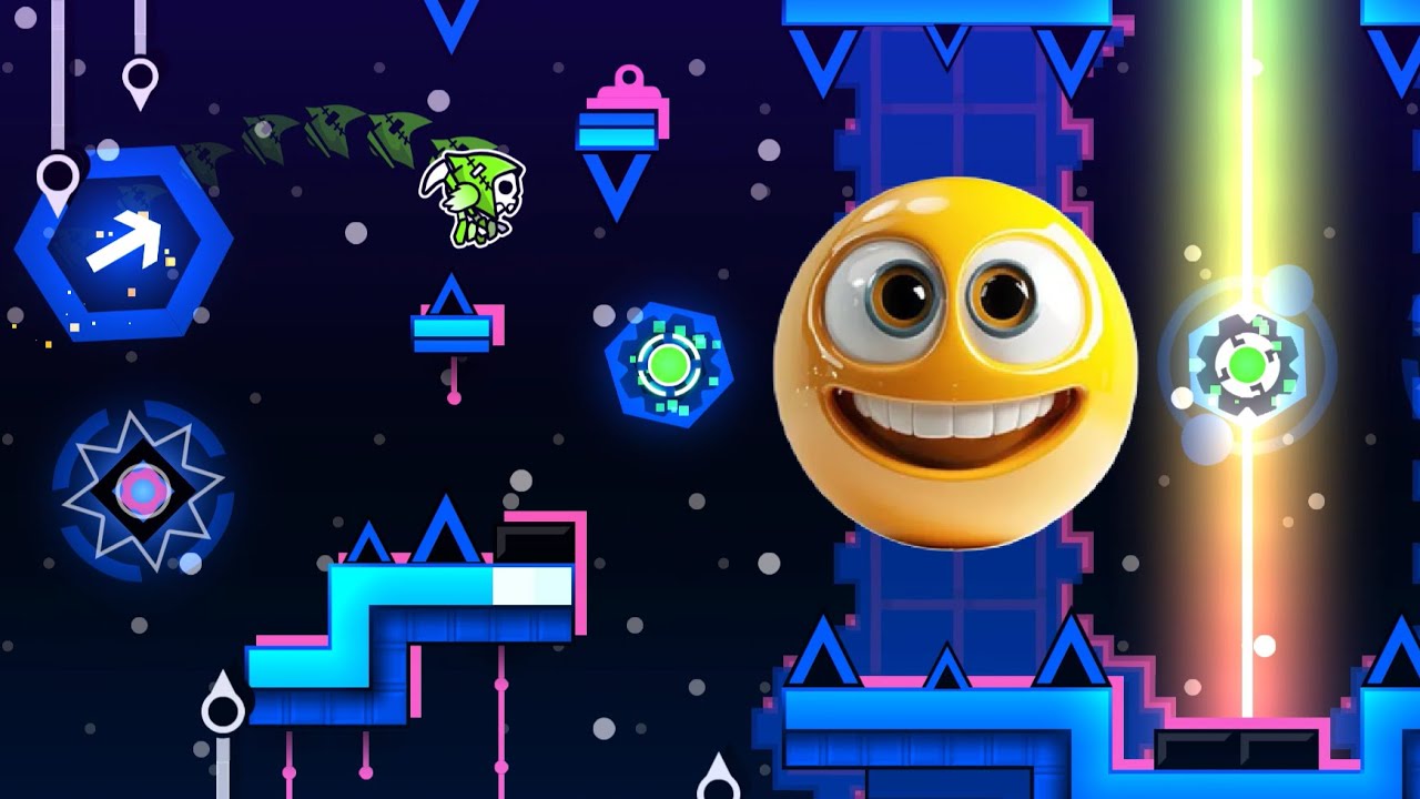 "Daydream" By Yendis 100% [HAPPY DEMON] - Geometry Dash - YouTube