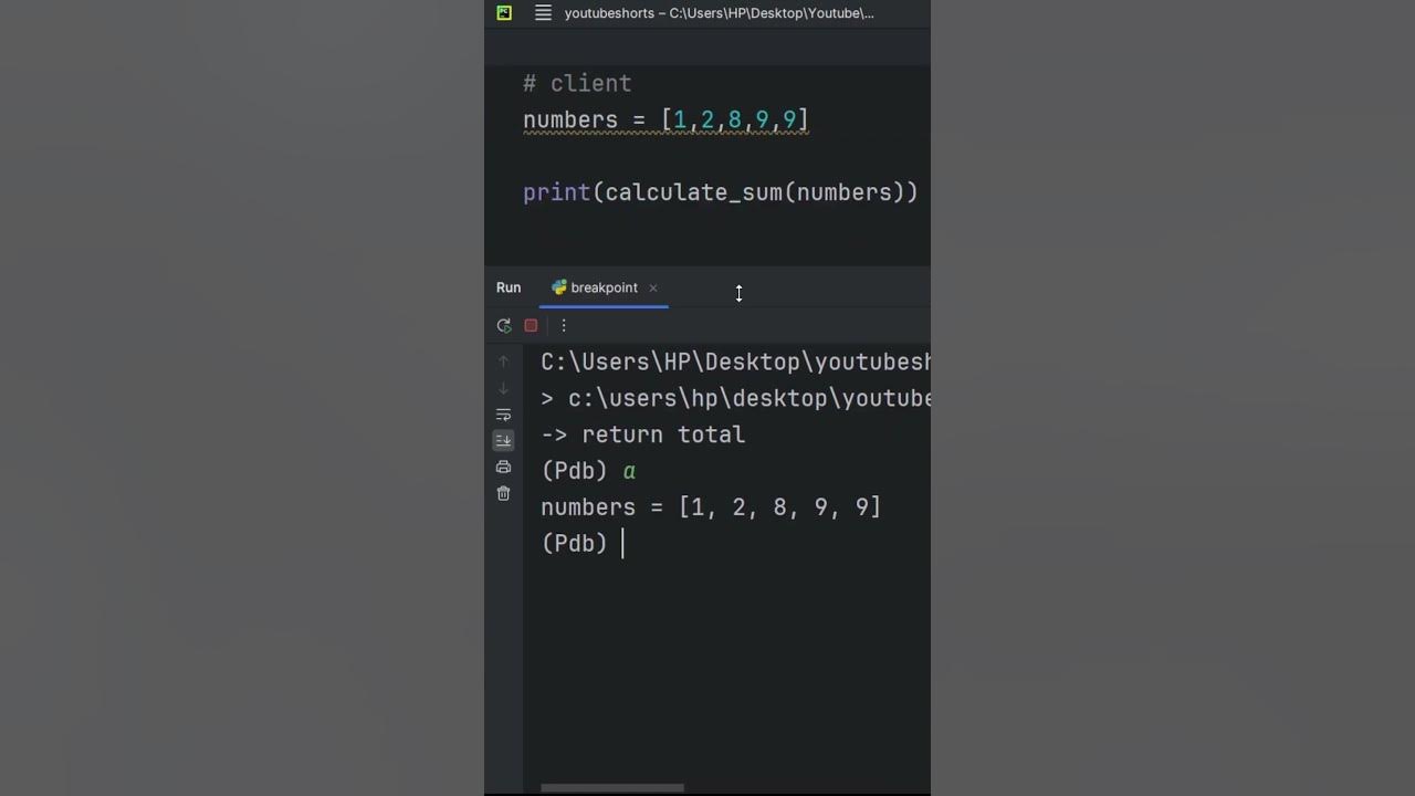 The Breakpoint() Built-in Function: Master Python Debugging Now! - YouTube