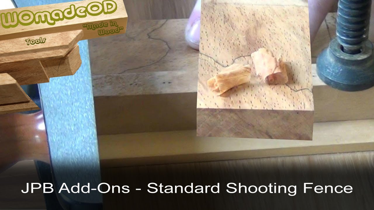 Japanese Planing Board Add-Ons - Standard Shooting Fence - YouTube