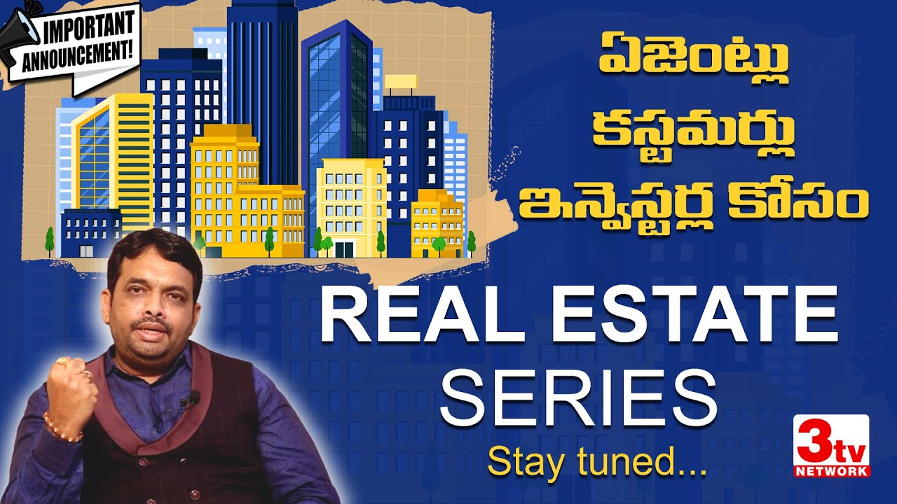 Real Estate Master Class Series by 3tv I Ravi Prakash @3tvrealestate ...