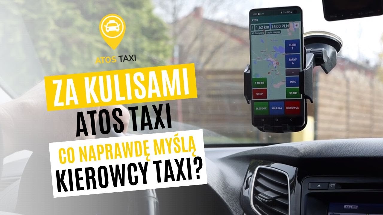 SYSTEM ATOS TAXI OCZAMI KIEROWCY - YouTube