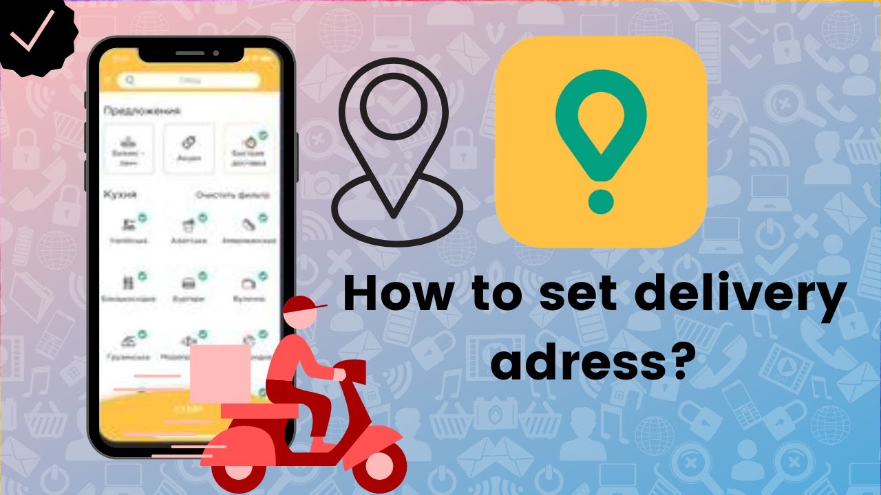 How to set delivery adress on Glovo app? - Glovo Tips - YouTube