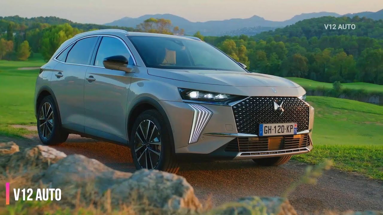 New DS7 E-tense - Interior and Exterior - YouTube