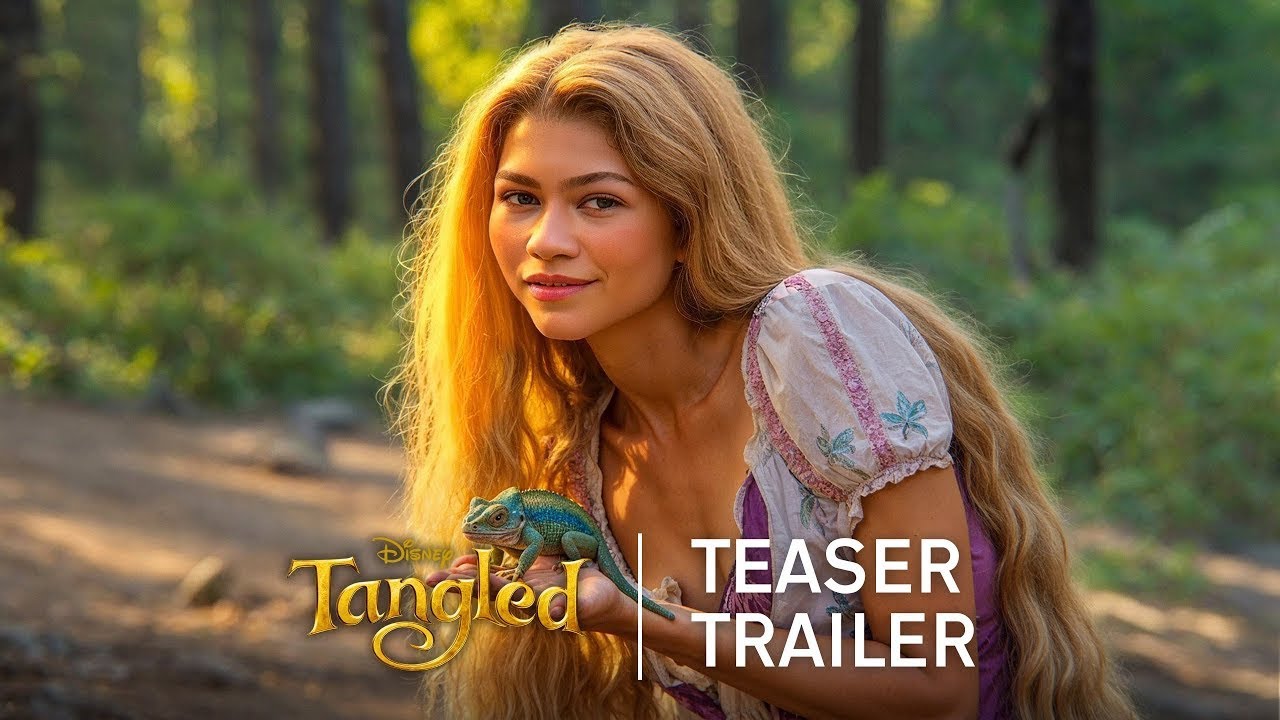 Tangled Live Action – Teaser Trailer (2025) Zendaya's Rapunzel | Disney+ - YouTube