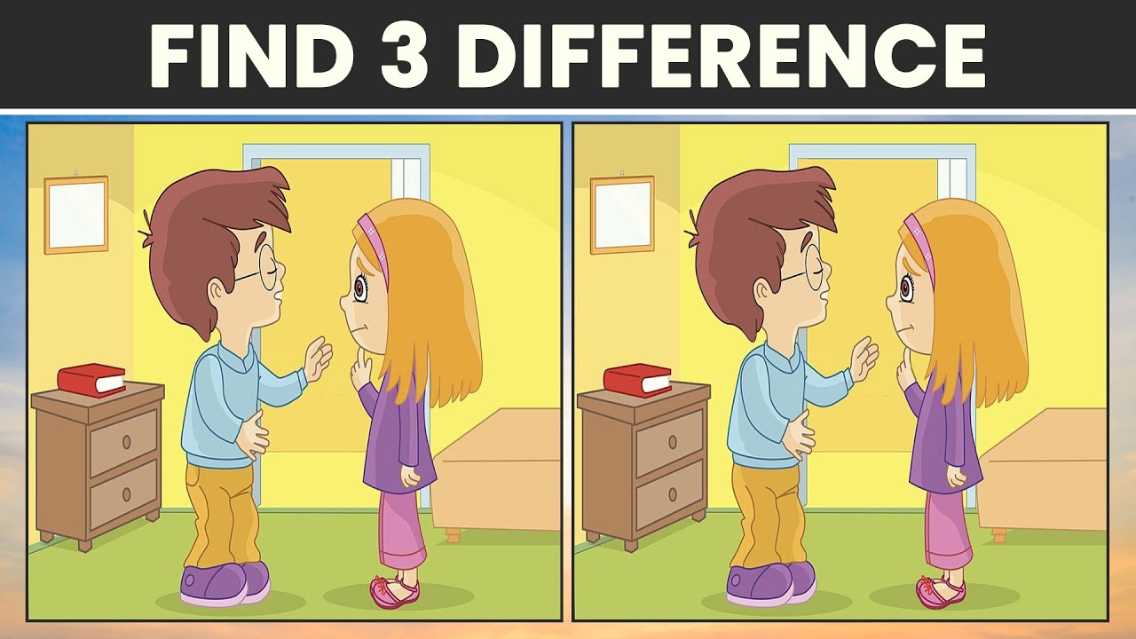 Find the Spot | Find the Three Difference | Only Genius People Can find ...