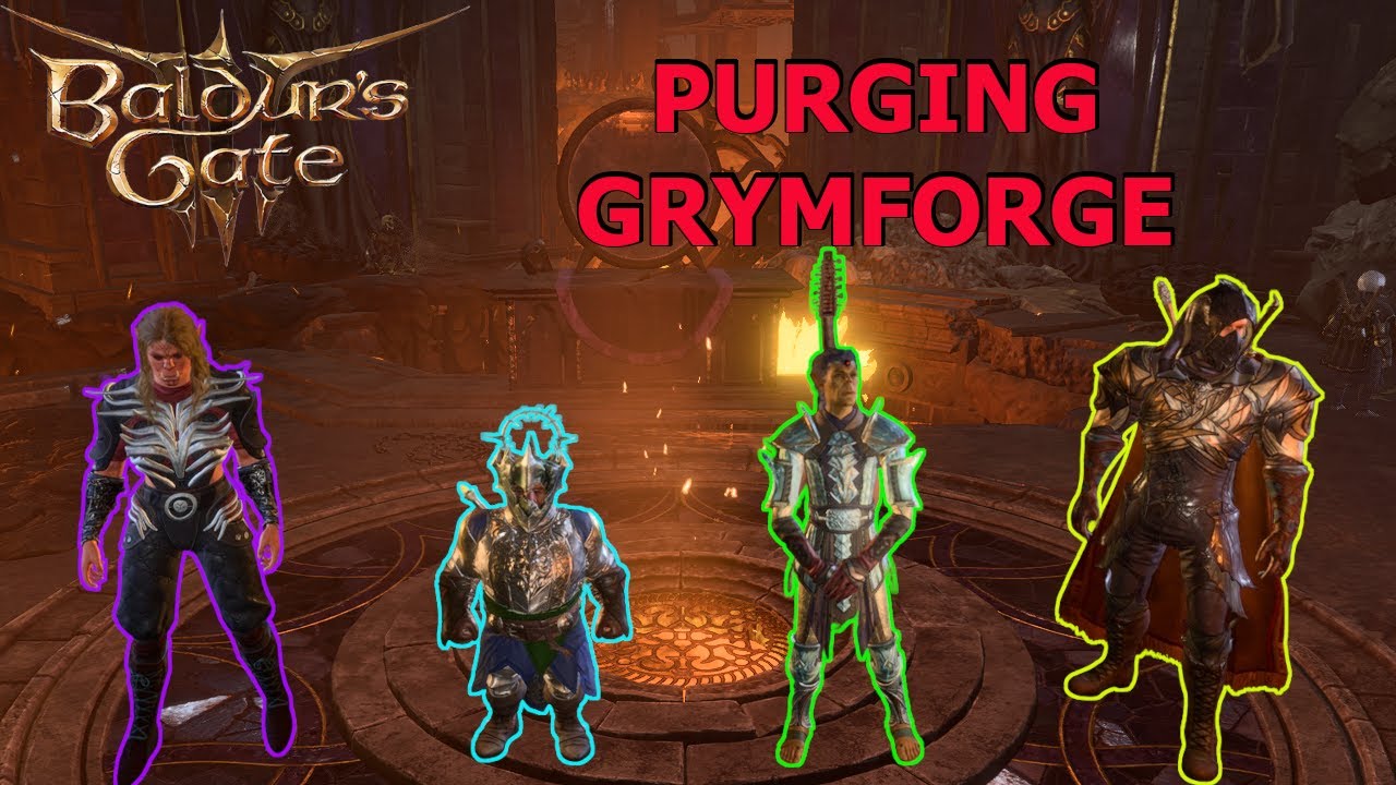 PURGING GRYMFORGE | BALDUR'S GATE 3 - YouTube