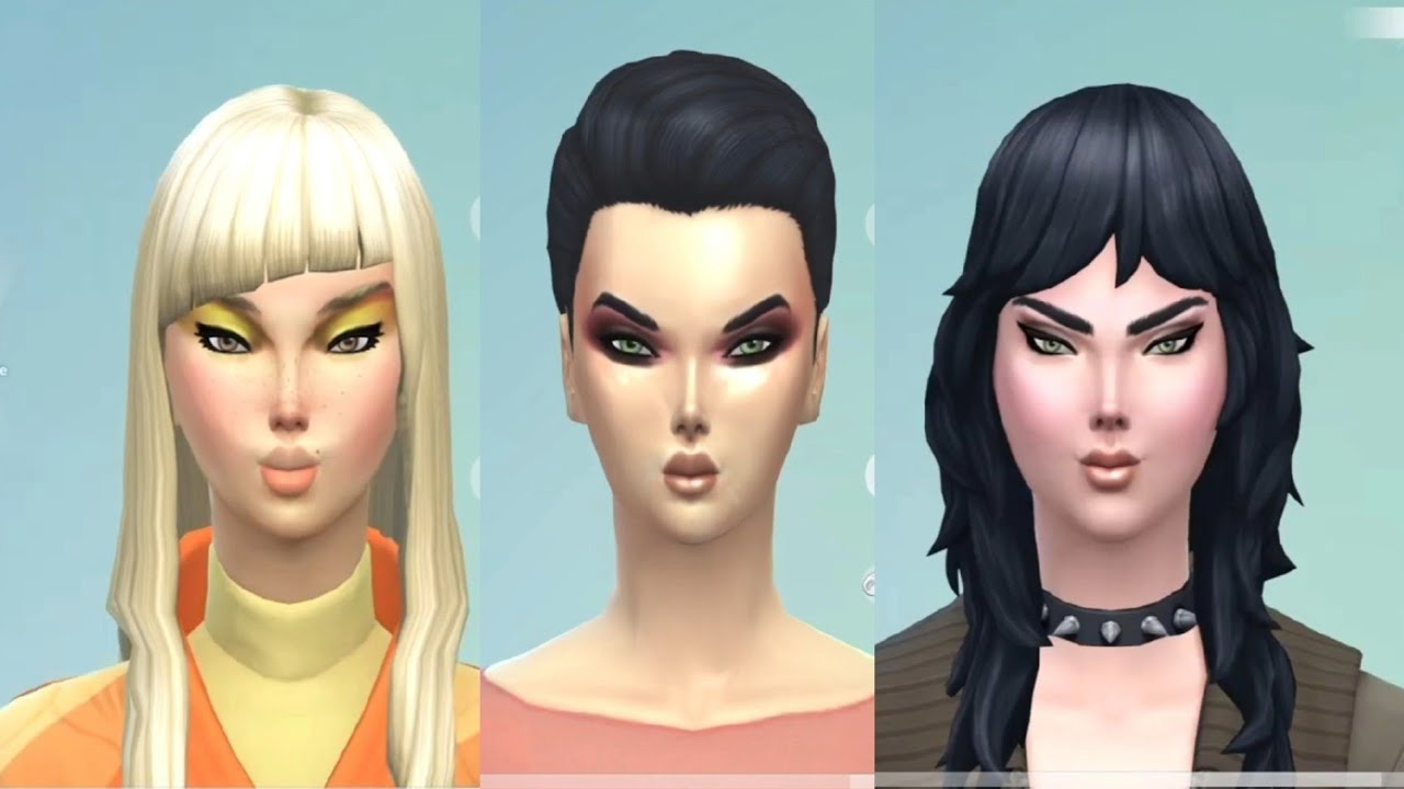 My Sims 'Kagami, Ailani, & Nova' get fabulous MAKEOVERS together! 🎀💗🌸 ...