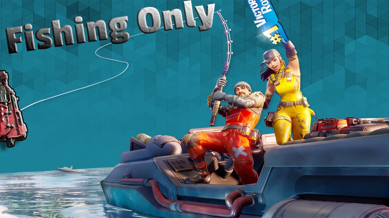 Fortnite Chapter 2* Fishing only challenge - YouTube