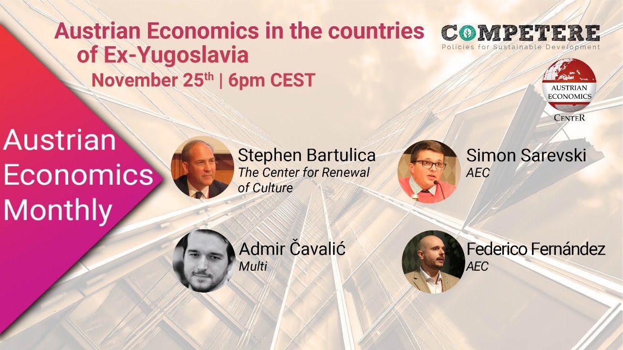 Austrian Economics in the countries of Ex-Yugoslavia [Austrian ...