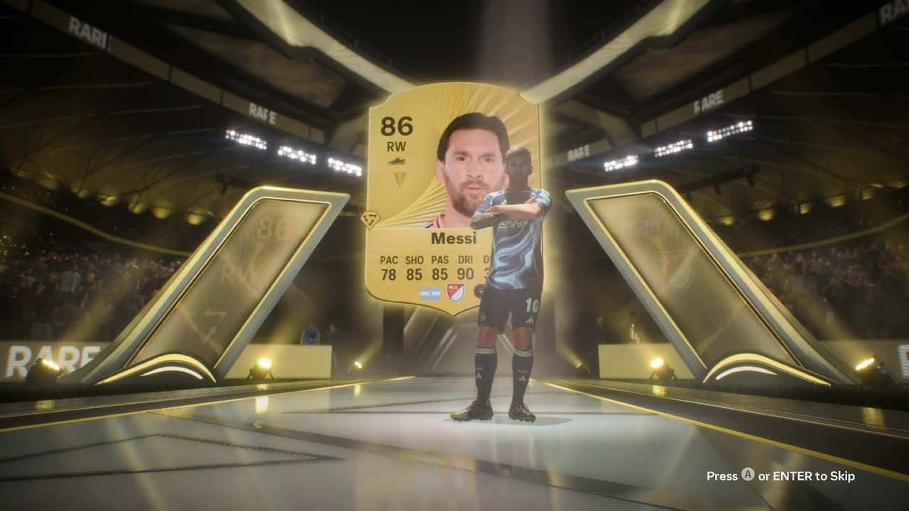 Messi walk out!!!! Fc 26 pack opening - YouTube