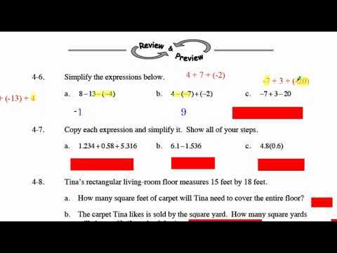 7th gr CPM 4.1.1 HW Correcting Video (Core Connections 2) - YouTube