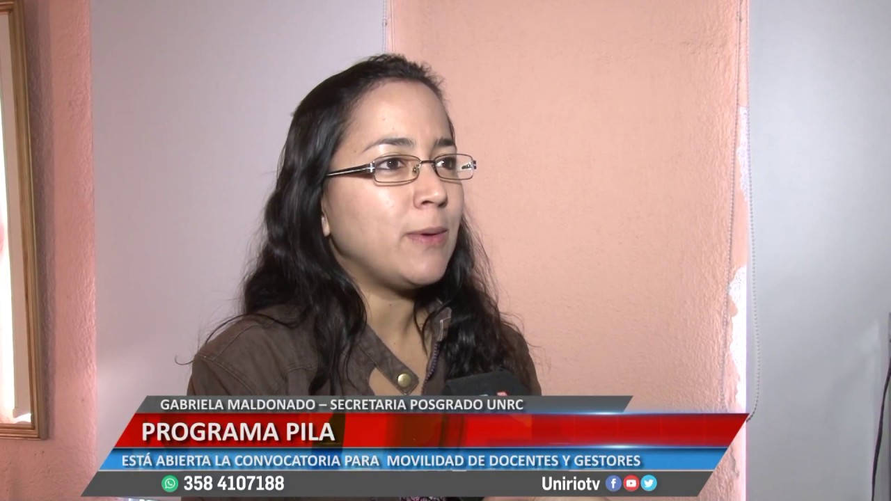 PROGRAMA PILA - GABRIELA MALDONADO - YouTube