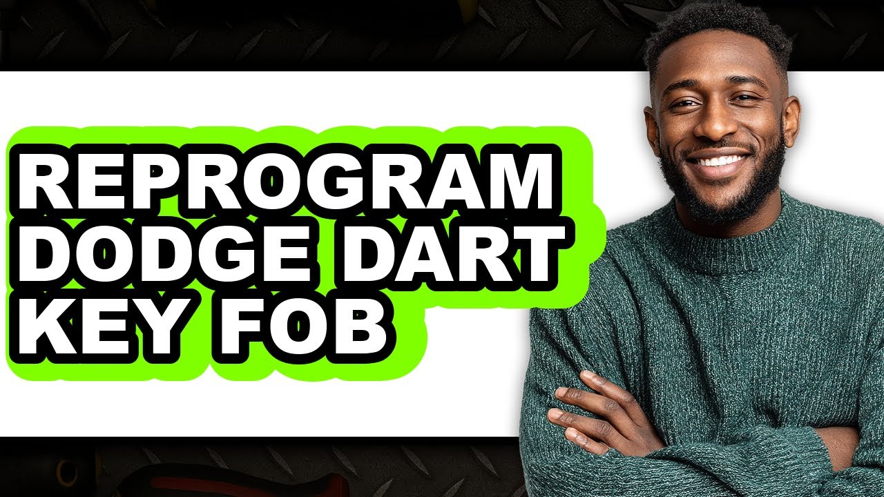 How to Reprogram Dodge Dart Key Fob (Easy Method) - YouTube
