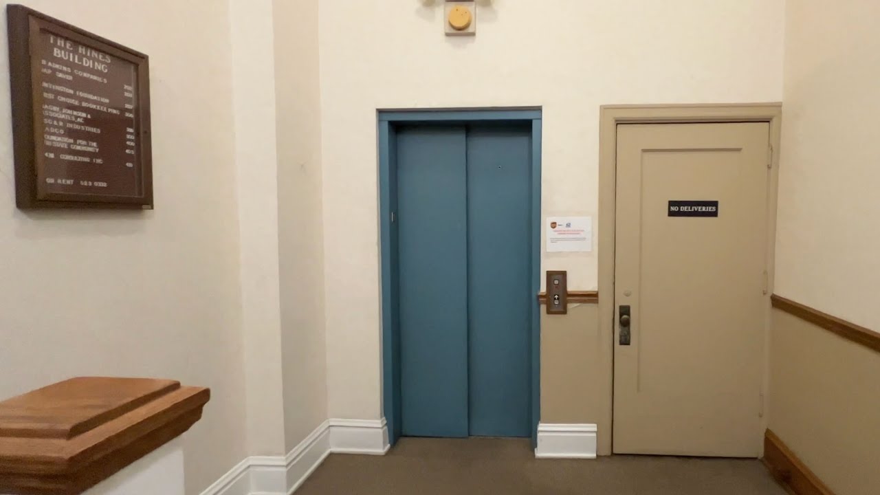 Huntington, WV: A VERY Blue Dover Impulse Hydraulic Elevator at the ...