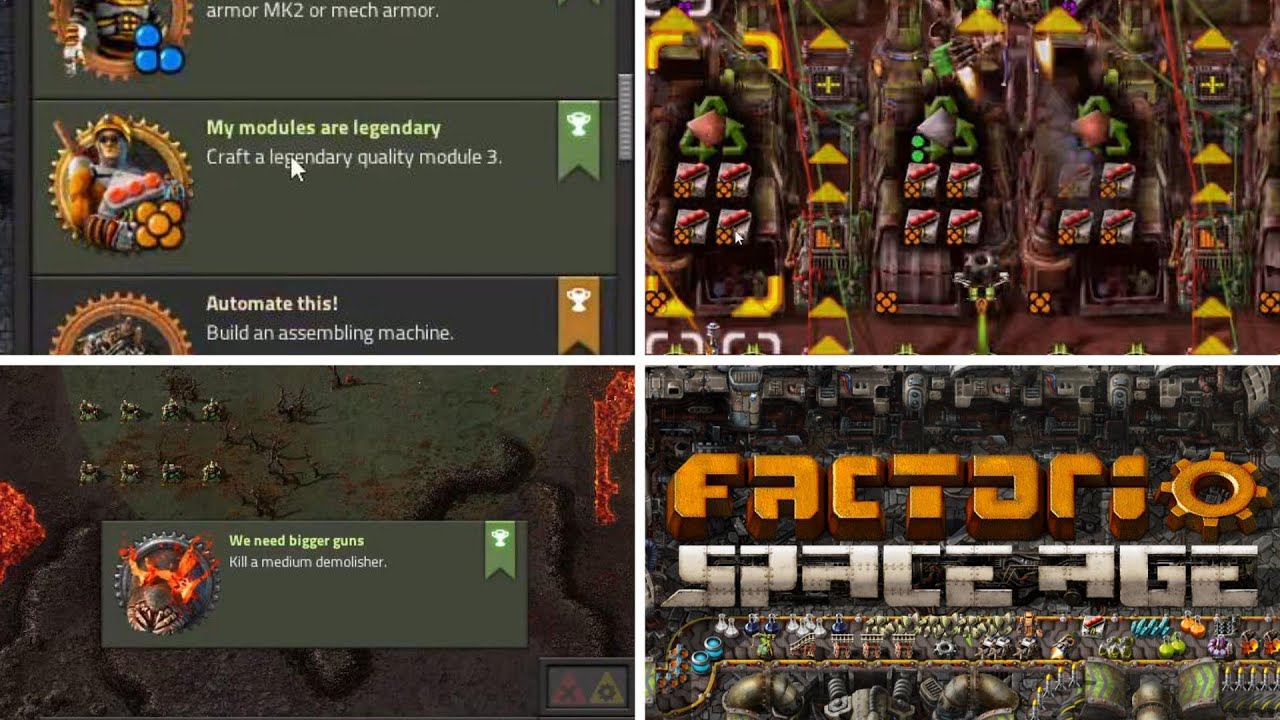 Factorio SPACE AGE DLC EP27 Legendary Goodies, Worm Hunting, and END ...