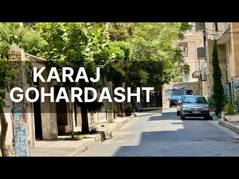 IRAN,KARAJ, GOHARDASHT |Walk in  Esteghlal Street | Summer 2024