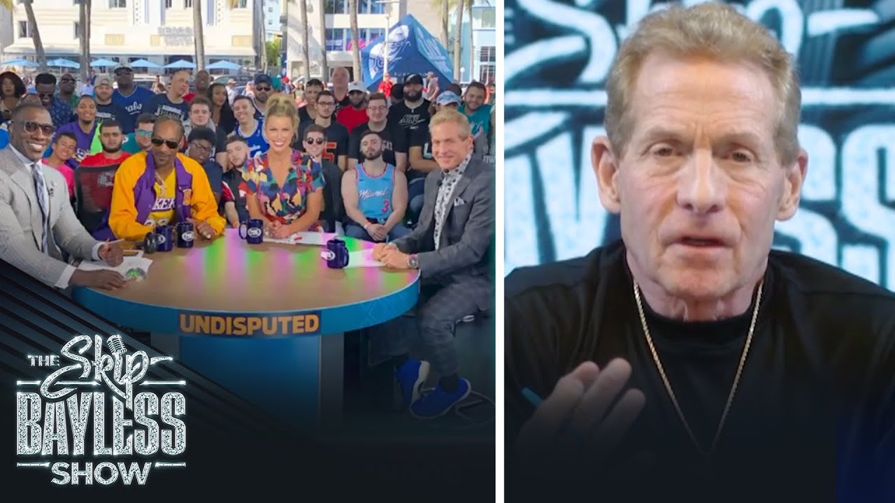 Skip Bayless describes having a live audience for Undisputed shows: “It ...
